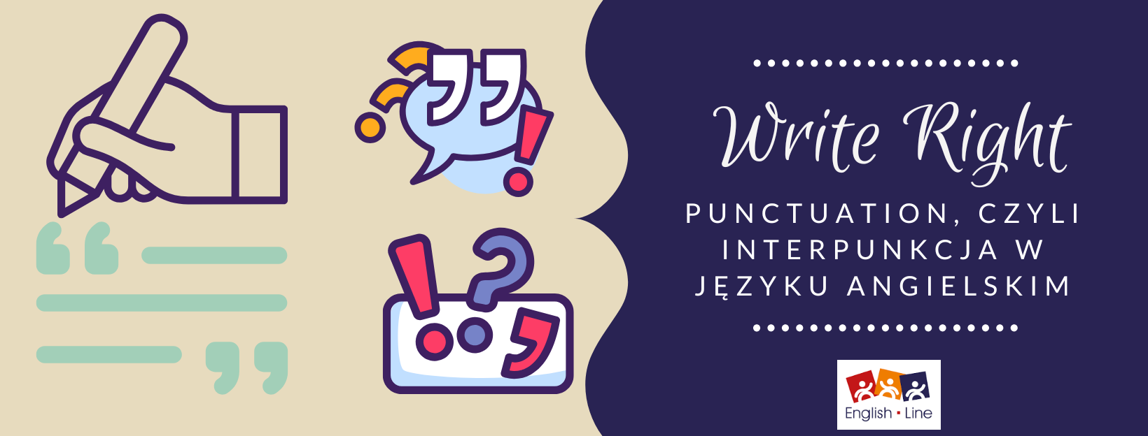 Punctuation, czyli interpunkcja w języku angielskim